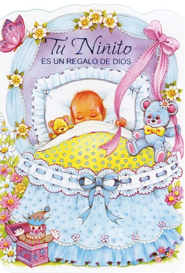 Spanish New Born Baby cards - Aibani's